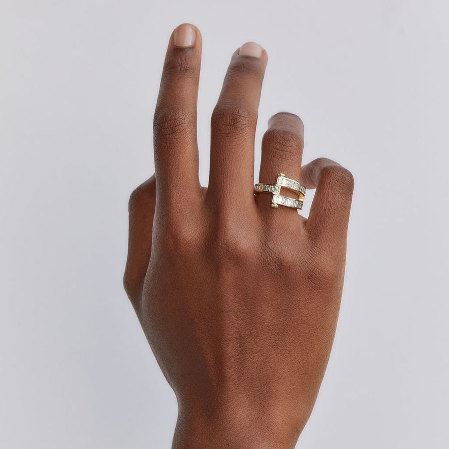 Magna Ring - Baguette Diamonds – Retrouvai