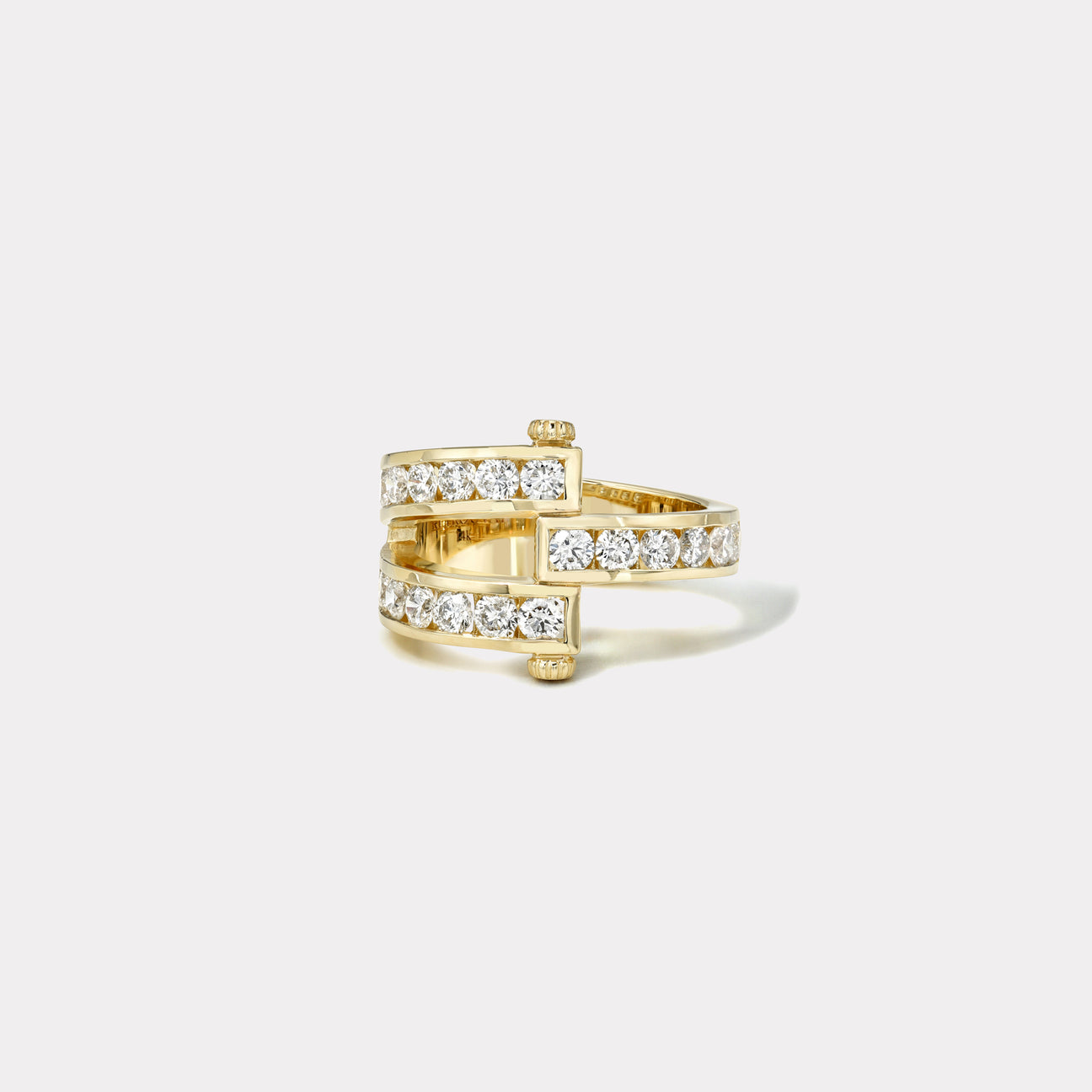 Grandfather Magna Ring - Round Brilliant Diamonds – Retrouvai