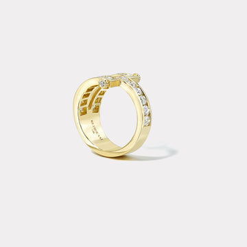 Grandfather Magna Ring - Round Brilliant Diamonds – Retrouvai