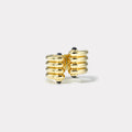 All Gold Magna Cuff Ring – Retrouvai
