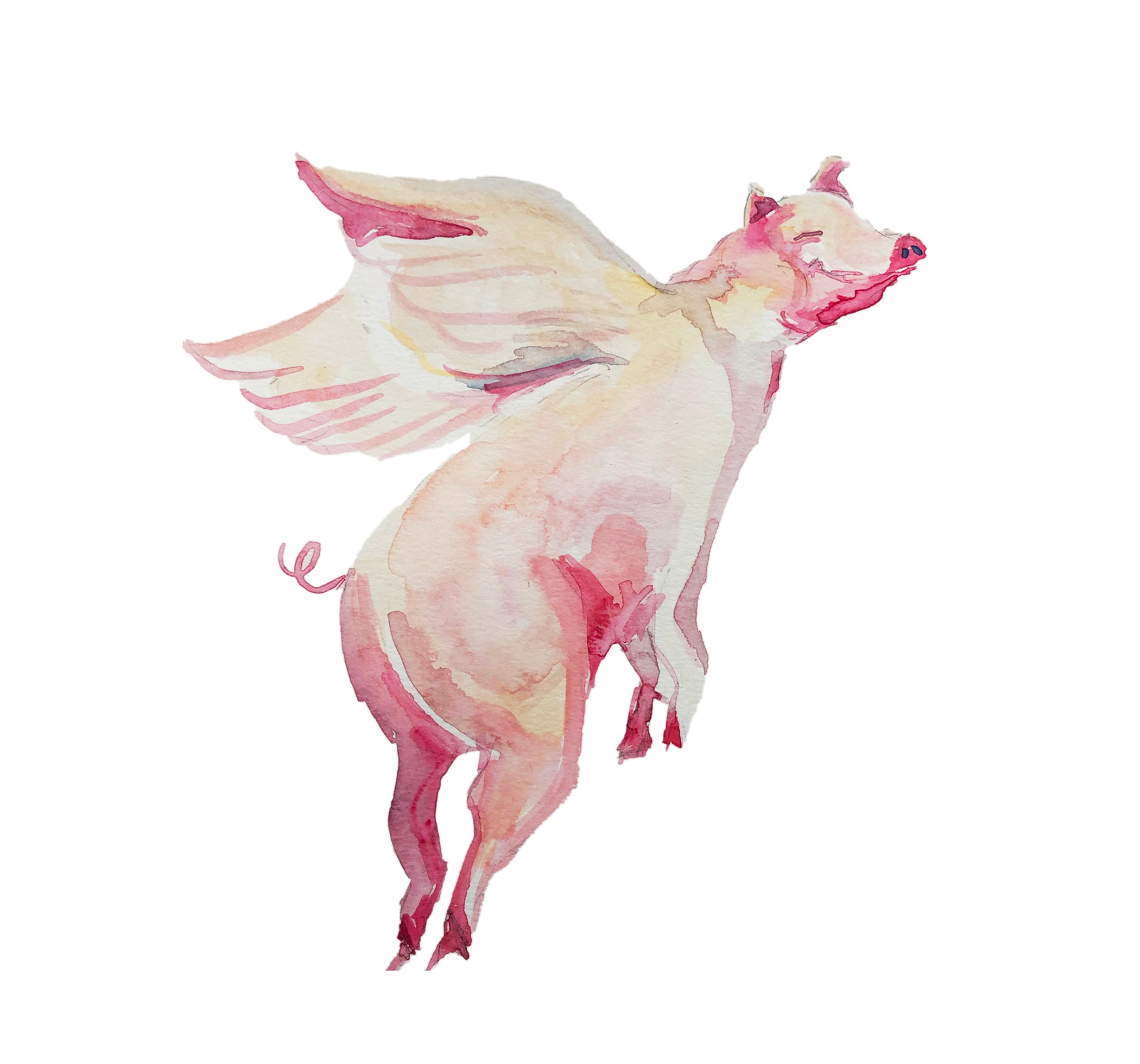 Tiered Fantasy Signet - Flying pig – Retrouvai