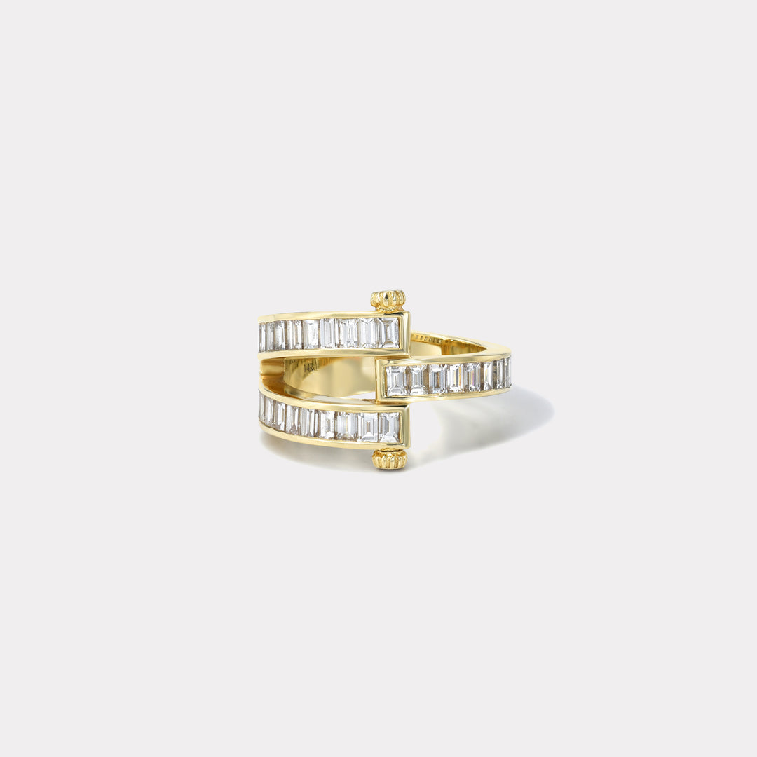 Magna Ring - Baguette Diamonds – Retrouvai